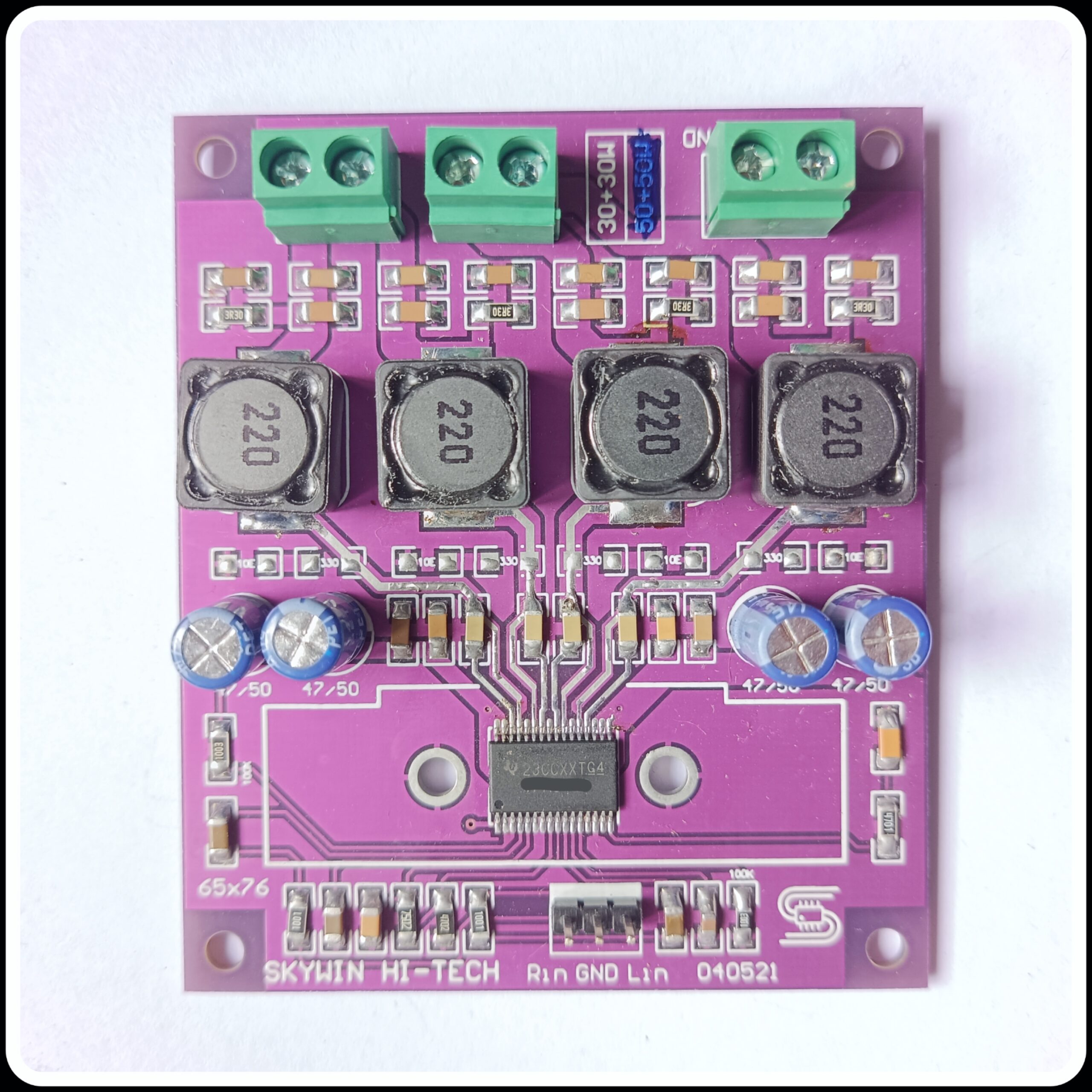 CLASS D 30+30 W Power Amplifier – bassoon boards